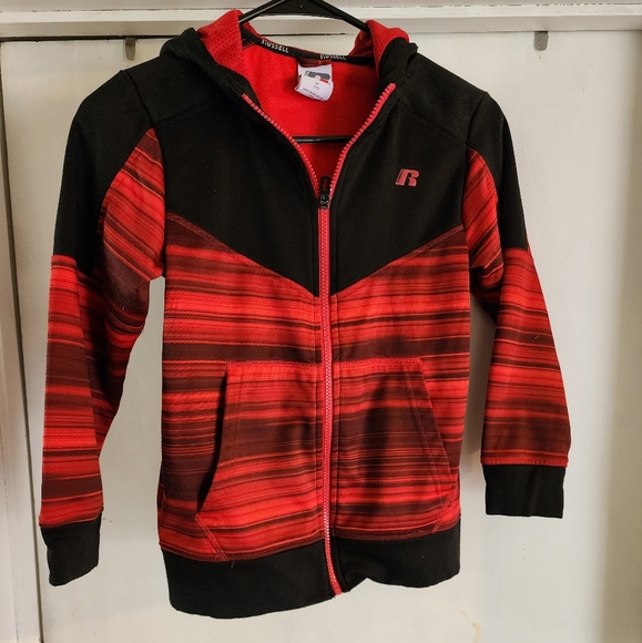 Russell Athletic | Jackets & Coats | Russell Red And Black Jacket ...